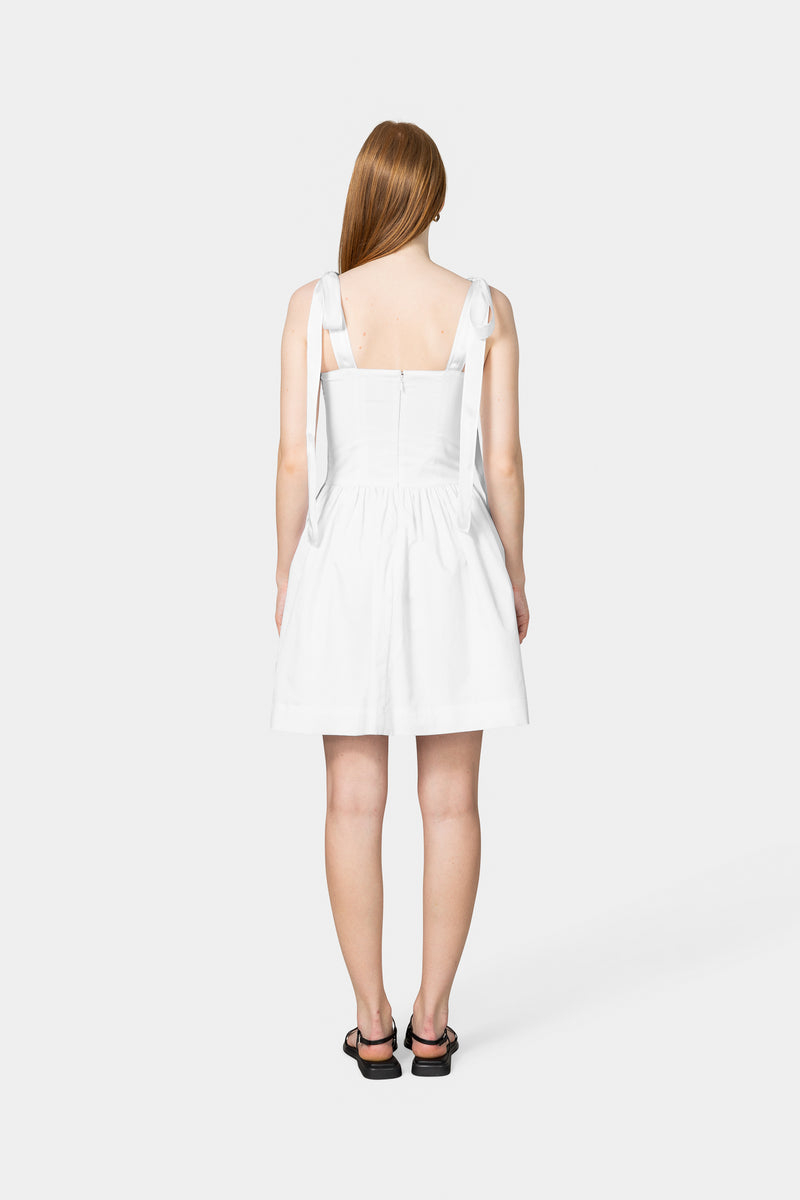 Elsa Mini Dress White