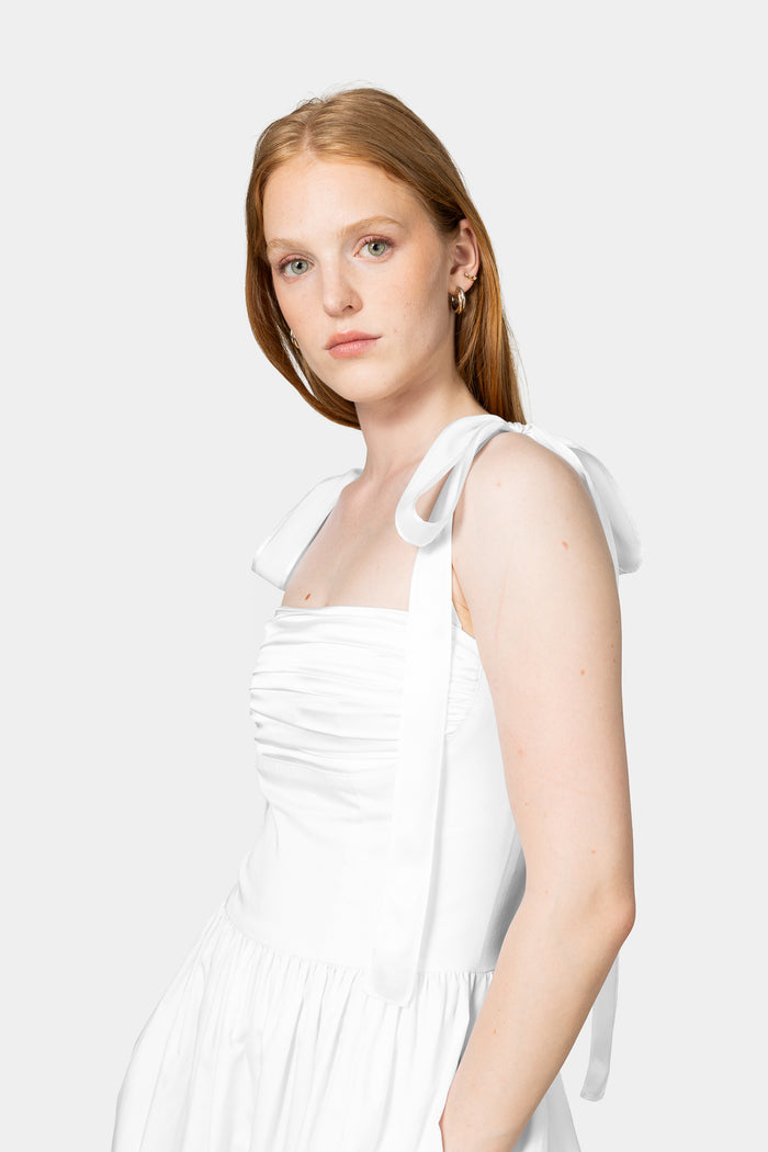 Elsa Mini Dress White